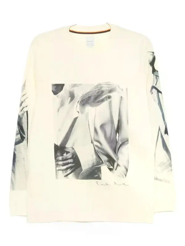 Paul Smith Photographic-print Long-sleeves T-shirt