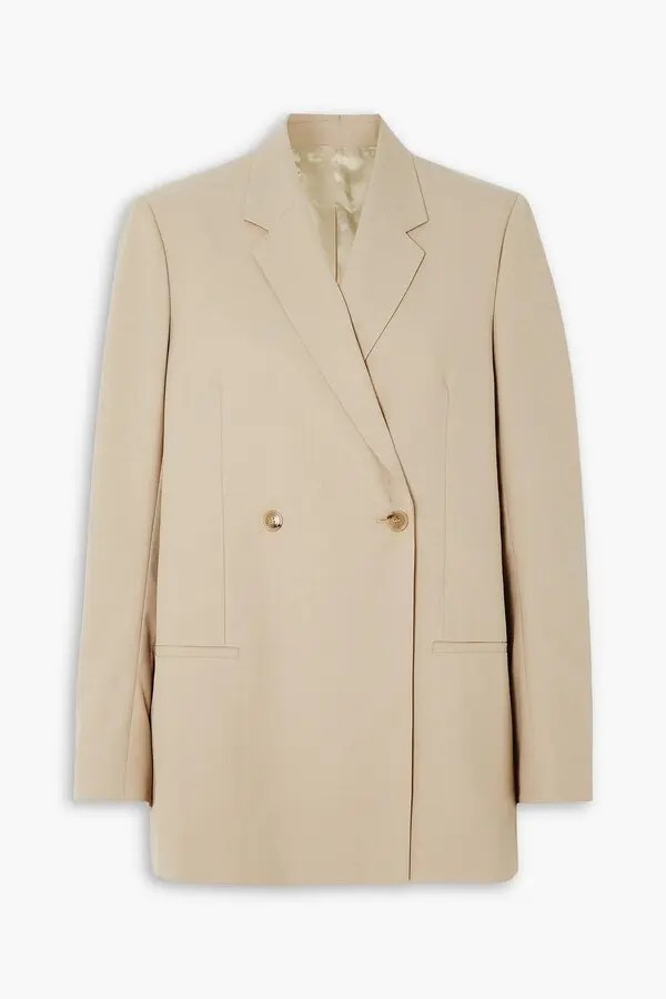 TOTÊME Double-breasted Twill Blazer