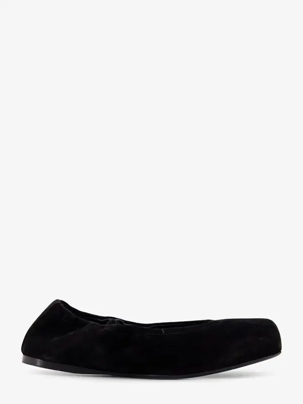 Alaïa Suede Ballerinas - Black