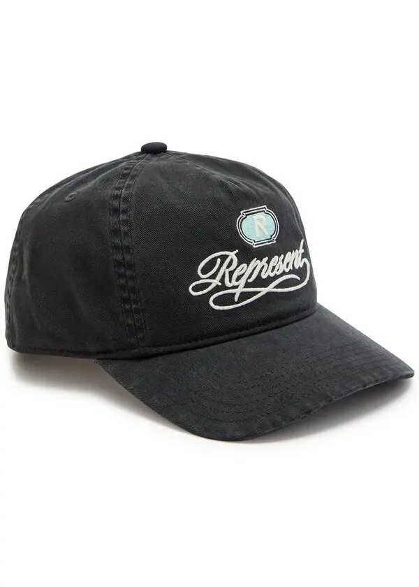 REPRESENT Gran Cru Embroidered Cap - Black
