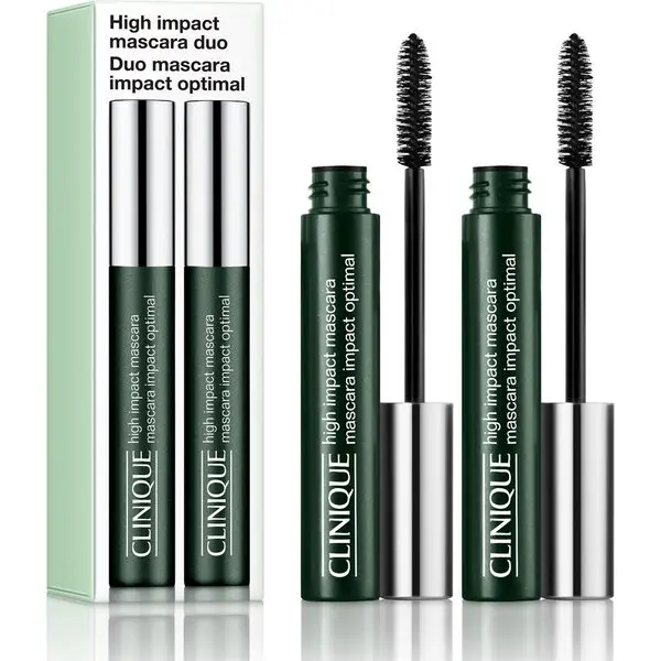 CLINIQUE High Impact Mascara Duo $52 Value