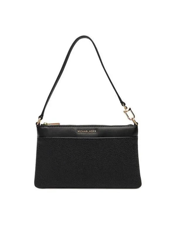 Michael Kors Hammered Leather Bag - Black