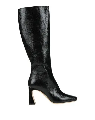 Alberta Ferretti Leather Boots - Black