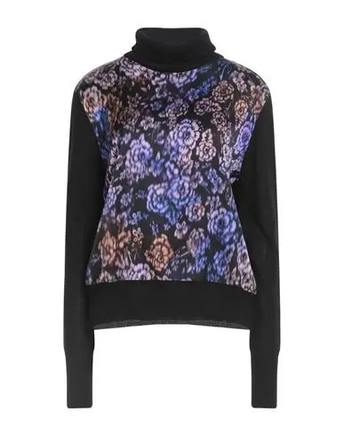 SHIRTAPORTER Floral Print Turtleneck Top