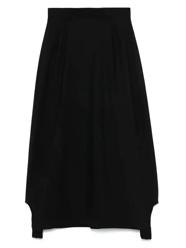 ALAINPAUL High-waisted Asymmetric Skirt