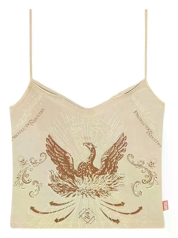 Diesel Graphic Cami Tank Top