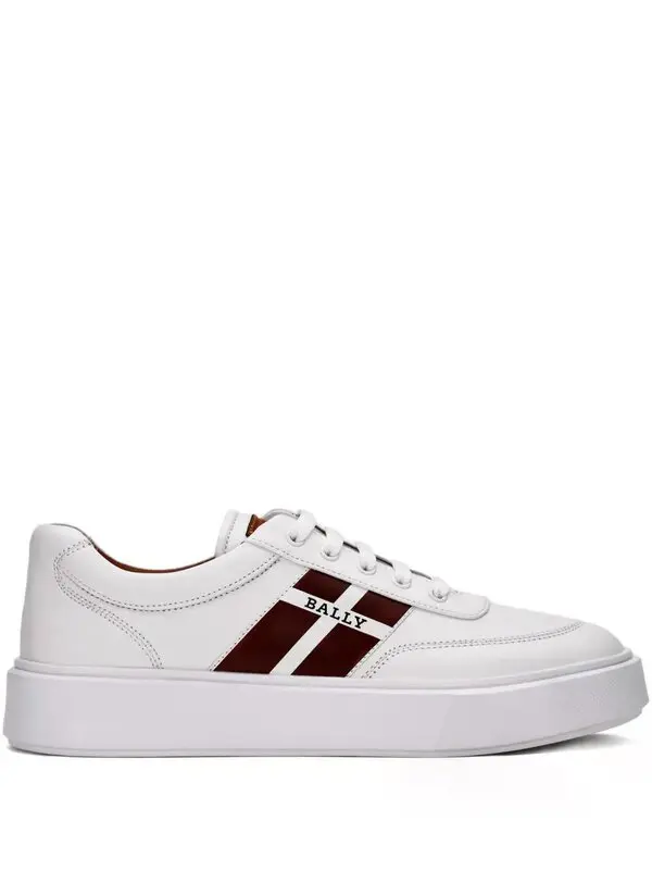 Bally Leather Sneakers - White