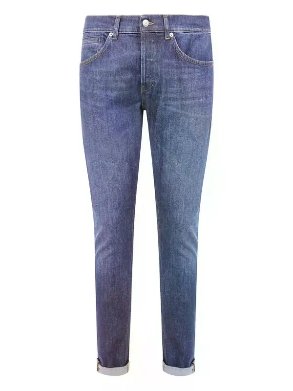 DONDUP Cuffed Denim Jeans