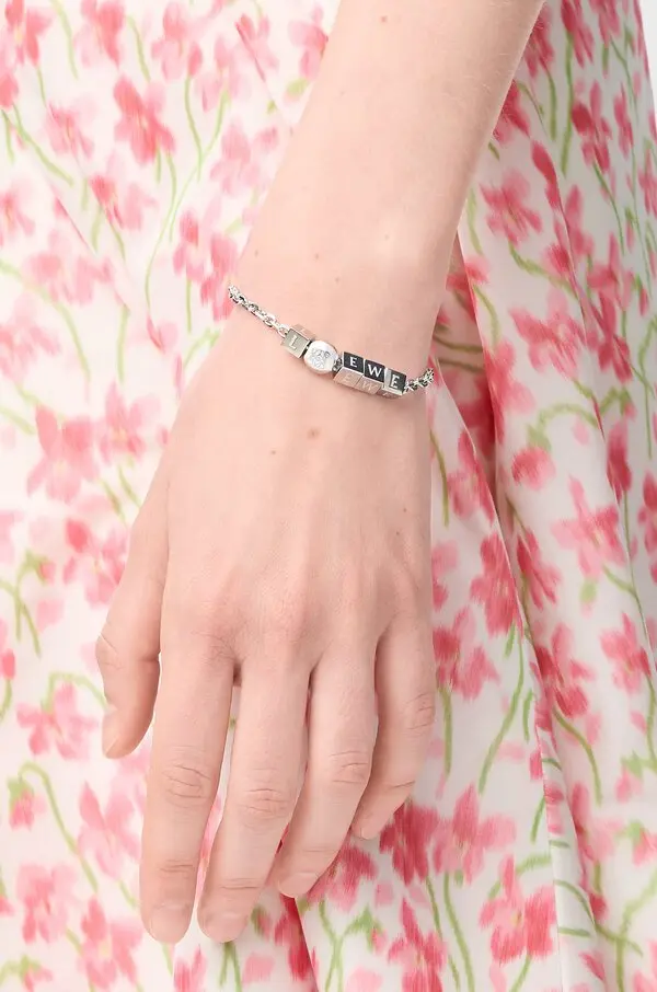 Loewe Pebble Cube Sterling Bracelet - Silver