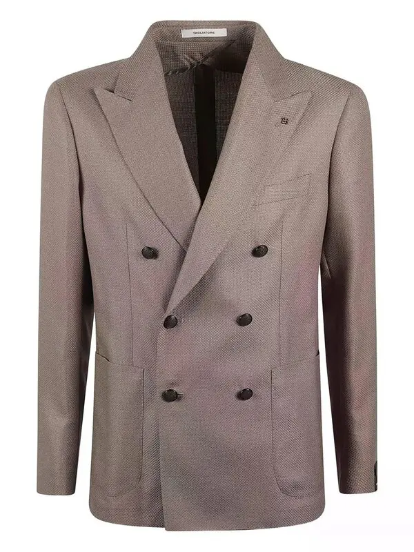 Tagliatore Brooch-detail Blazer