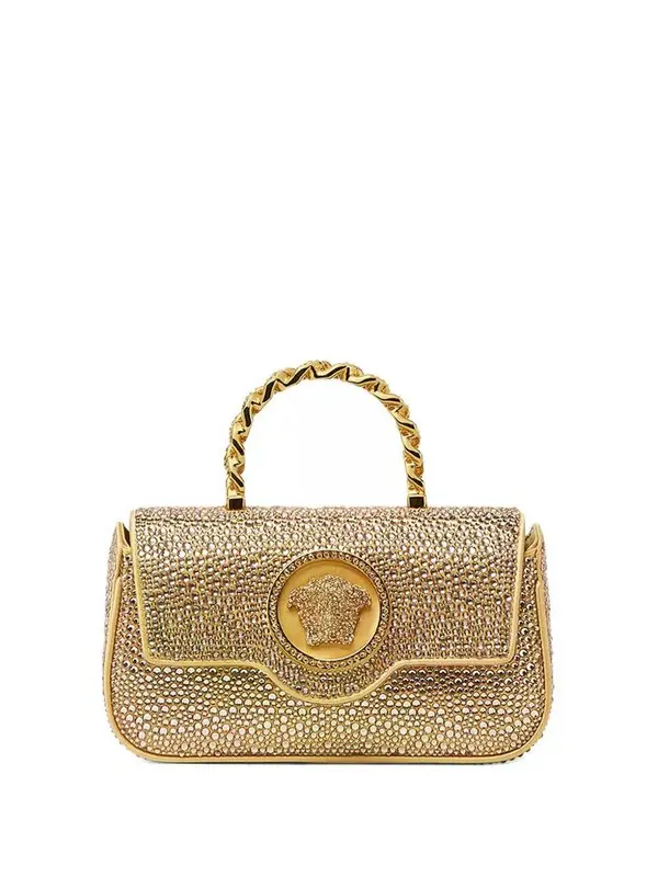 Versace Mini La Medusa Tote - Gold