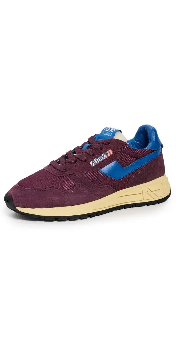 AUTRY Reelwind Low Sneakers - Suede/mesh Taupe/vicbl