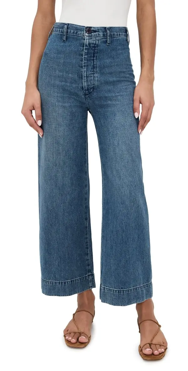 The Great. The Seafair Jeans - Marina Wash