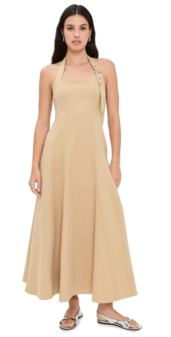 SEVEN WONDERS Astrid Halter Midi Dress