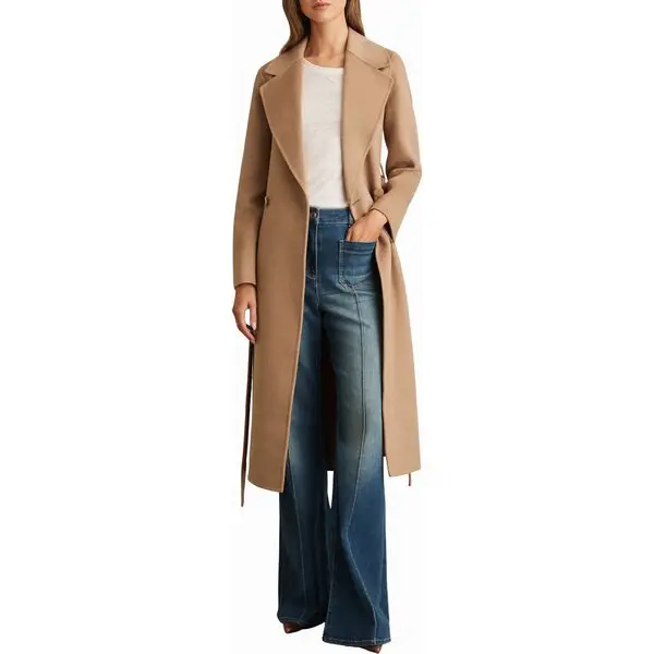 REISS Lucia Coat - Camel
