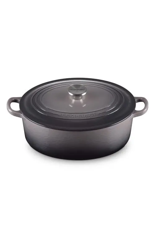 LE CREUSET Traditional 4.5-quart Enamel Cast Iron Oval Dutch Oven - Oyster