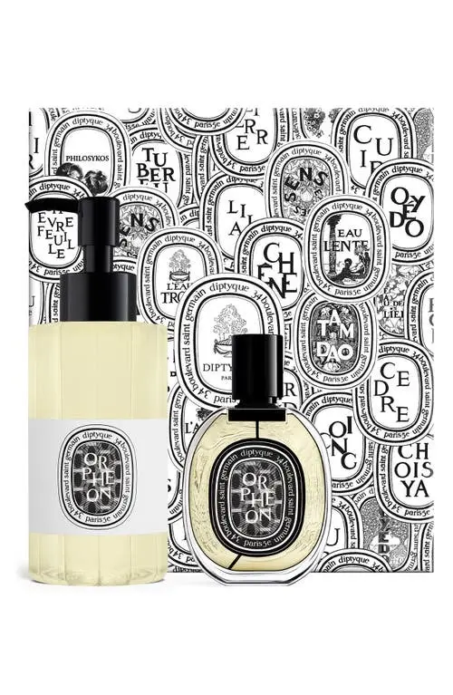 DIPTYQUE Orphéon Eau De Parfum & Cleansing Hand & Body Gel Set $160 Value - No Color