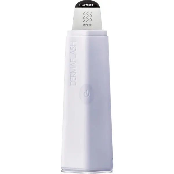 DERMAFLASH Dermapore+ Ultrasonic Pore Extractor + Skin Care Infuser - Lilac