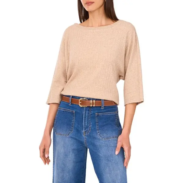 Vince Camuto Oversized Boatneck Top