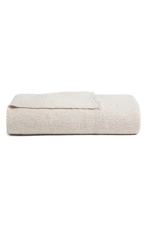 PARACHUTE Cotton Blend Bouclè Throw Blanket
