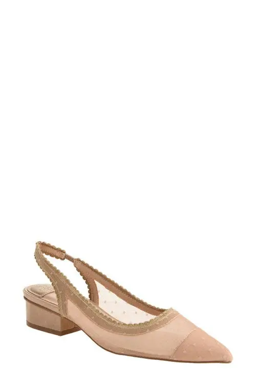 Chinese Laundry Mayberry Pointed-toe Slingback Pumps - Beige