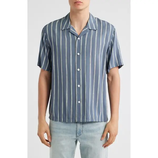 Rag & Bone Avery Viscose Camp Shirt