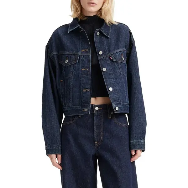 LEVI'S Shrunken '90s Denim Trucker Jacket