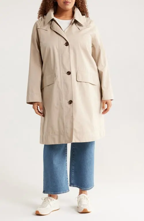 Barbour Hebrides Longline Waterproof Jacket - Light Sand
