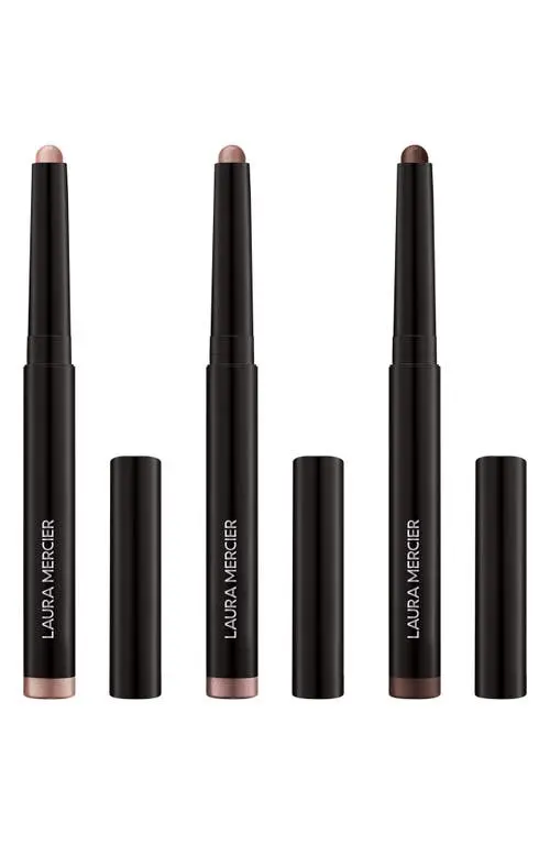 Laura Mercier Caviar Stick Eyeshadow Trio $99 Value - Luminous Luxe Trio