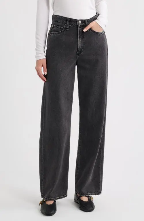 Rag & Bone High-waist Wide Leg Jeans