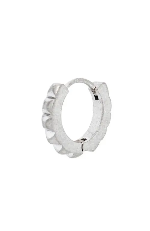 All Saints Studded Huggie Hoop Earrings