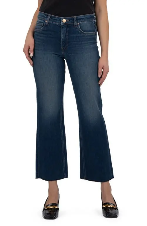 Kut From The Kloth High-waist Ankle Kick Flare Jeans