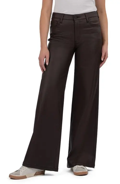 Kut From The Kloth Coated Wide-leg Jeans