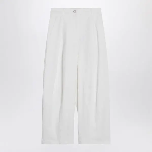 Max Mara Baggy Twill Trousers