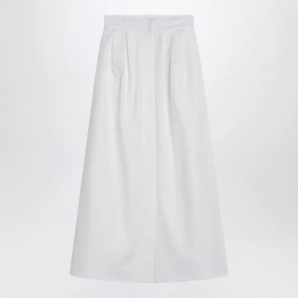 Max Mara Wide Gabardine Skirt