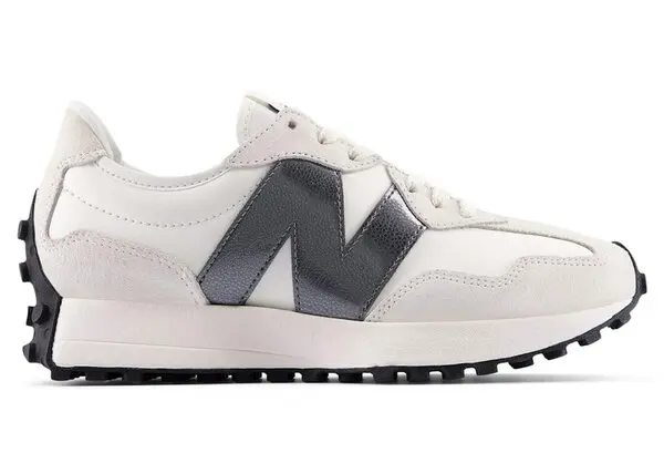 NEW BALANCE 327 Sneakers - White/dark Grey