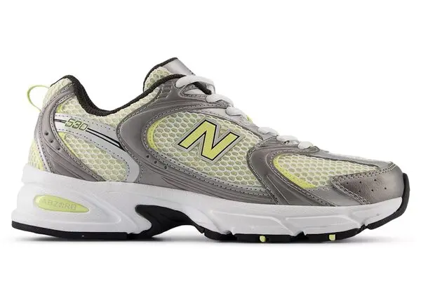 NEW BALANCE 530 Sneakers - Silver Metallic/parchment