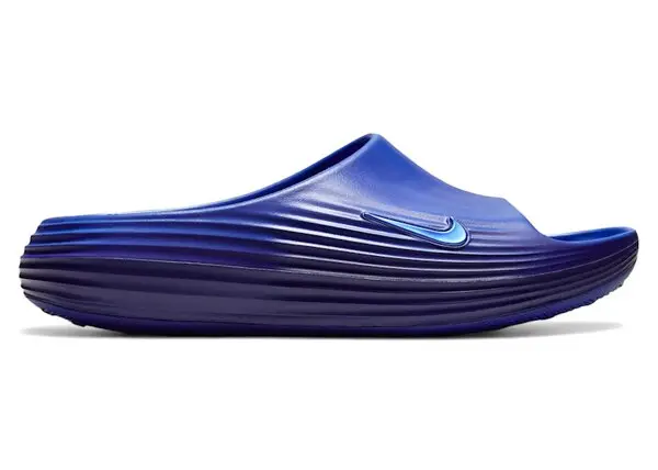 Nike Reactx Rejuven8 Slides - Hyper Royal/deep Royal Blue