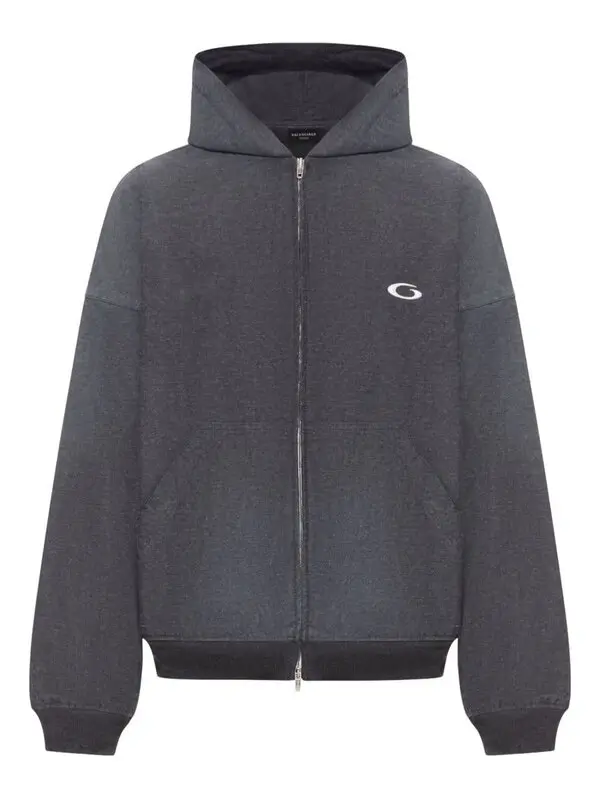 Balenciaga Oversized Hoodie With Beverly Hills Logo - Multicolor