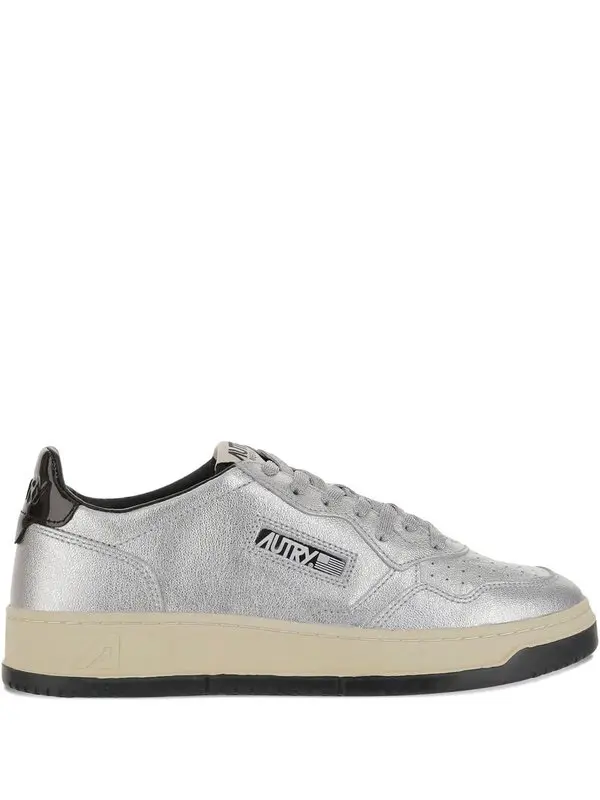 AUTRY Medalist Low Sneakers - Silver/blk