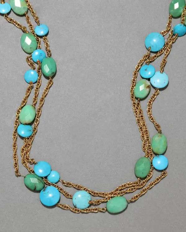 Alexis Bittar Archive Chrysoprase And Necklace