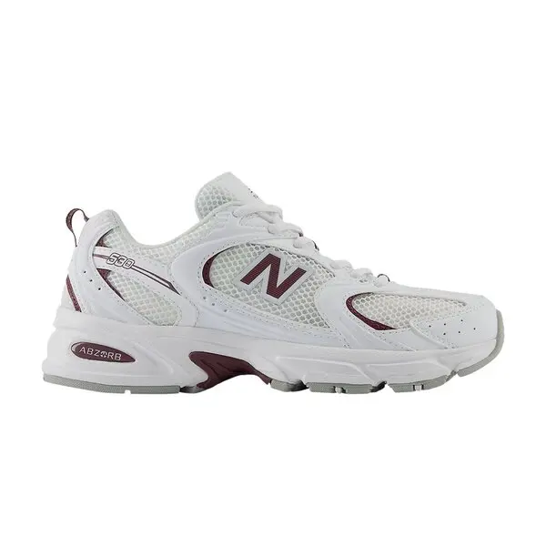 NEW BALANCE 530 Dark Ice Wine - White