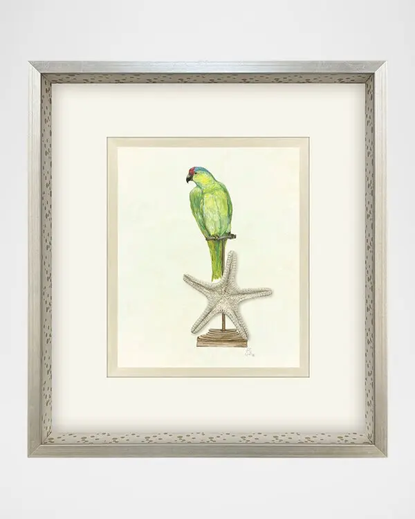 PARAGON DECORS Treasure Parrot Ii" Hand-embellished Giclee Popjoy Studio