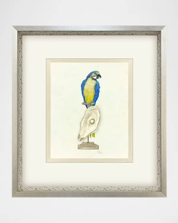 PARAGON DECORS Treasure Parrot I" Hand-embellished Giclee Popjoy Studio