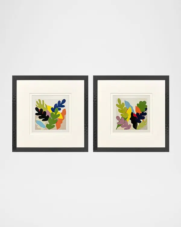 PARAGON DECORS Eclectic Garden" Framed Giclees Susan Jill, Set Of 2