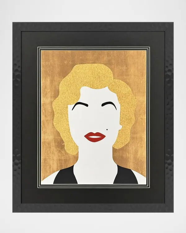 PARAGON DECORS Icon Blonde Bombshell" Framed Giclee Otto Gibb