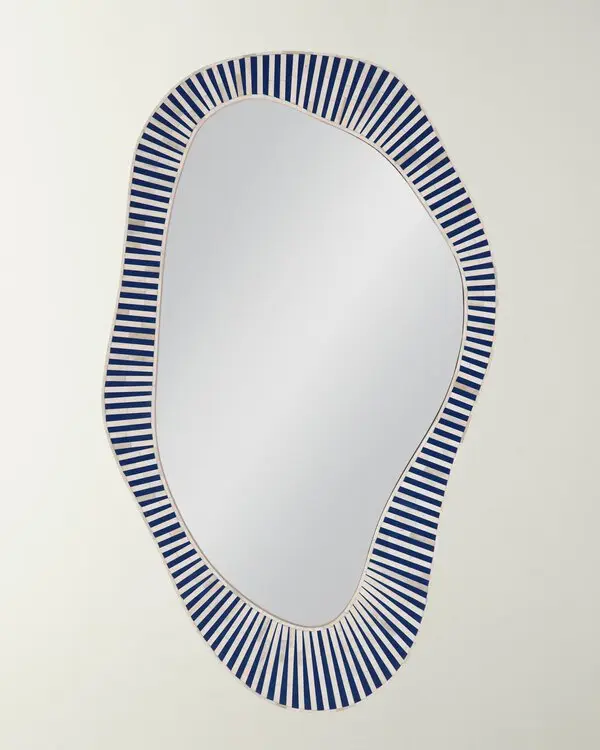 KATHERINE NOBLE BY BMC Rhodes 60" Bone Wall Mirror