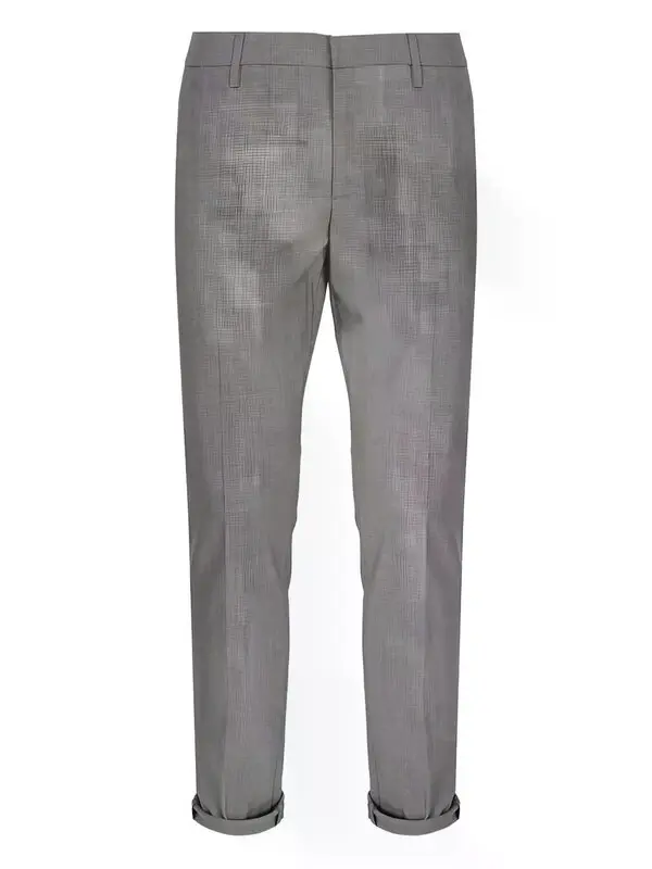 DONDUP Cuffed Cotton Trousers