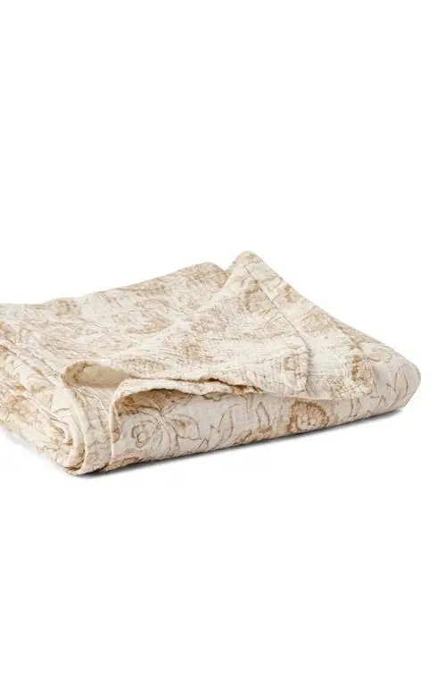 COYUCHI Balboa Print Matelassé Organic Cotton Throw