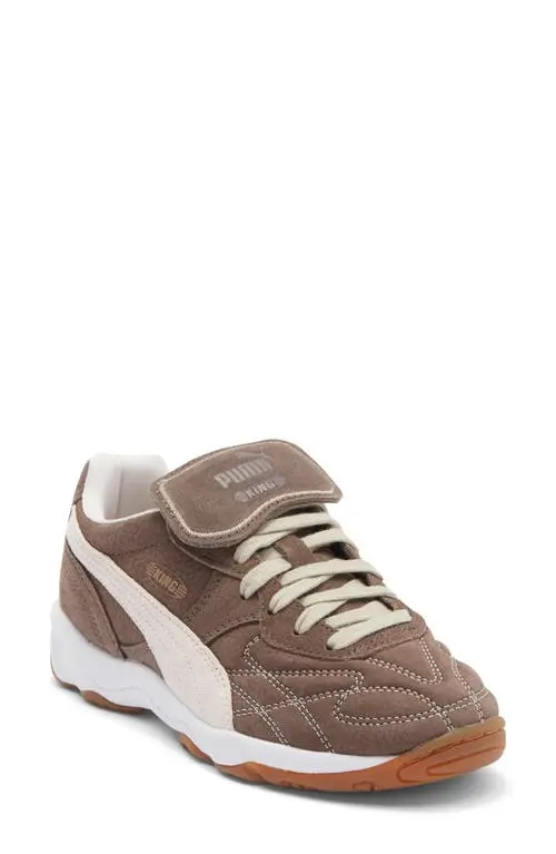 PUMA King Indoor Sneaker - Flat Bronze/puma White